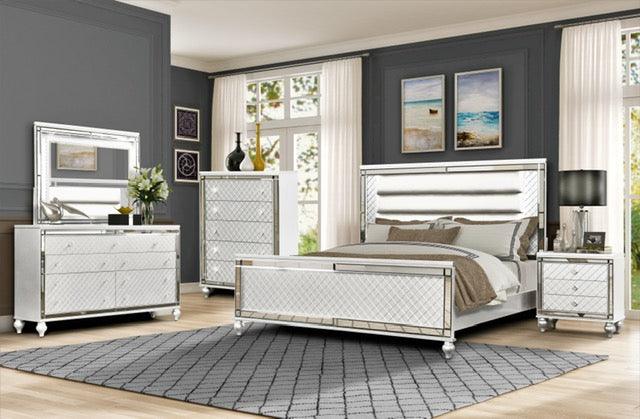 Mirrored bedroom set full size store